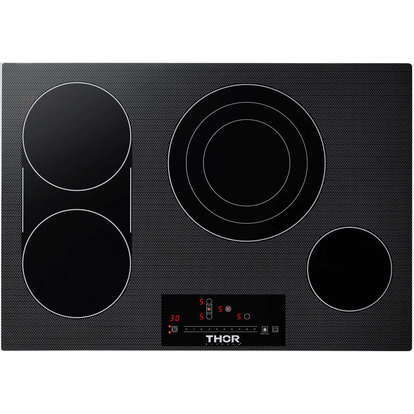Thor Kitchen 30-inch Built-in Electric Cooktop with 9 Power Levels TEC