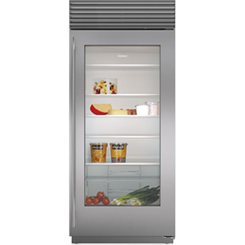 Sub-Zero 36-inch Built-in All Refrigerator with Glass Door CL3650RG/S/